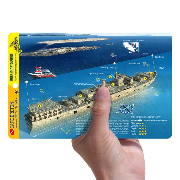 HMCS Cape Breton - Reef Smart Guides